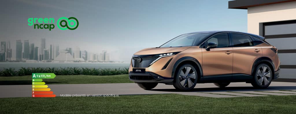 Le Nissan Ariya a obtenu la note maximale de 5 étoiles aux tests Green ...